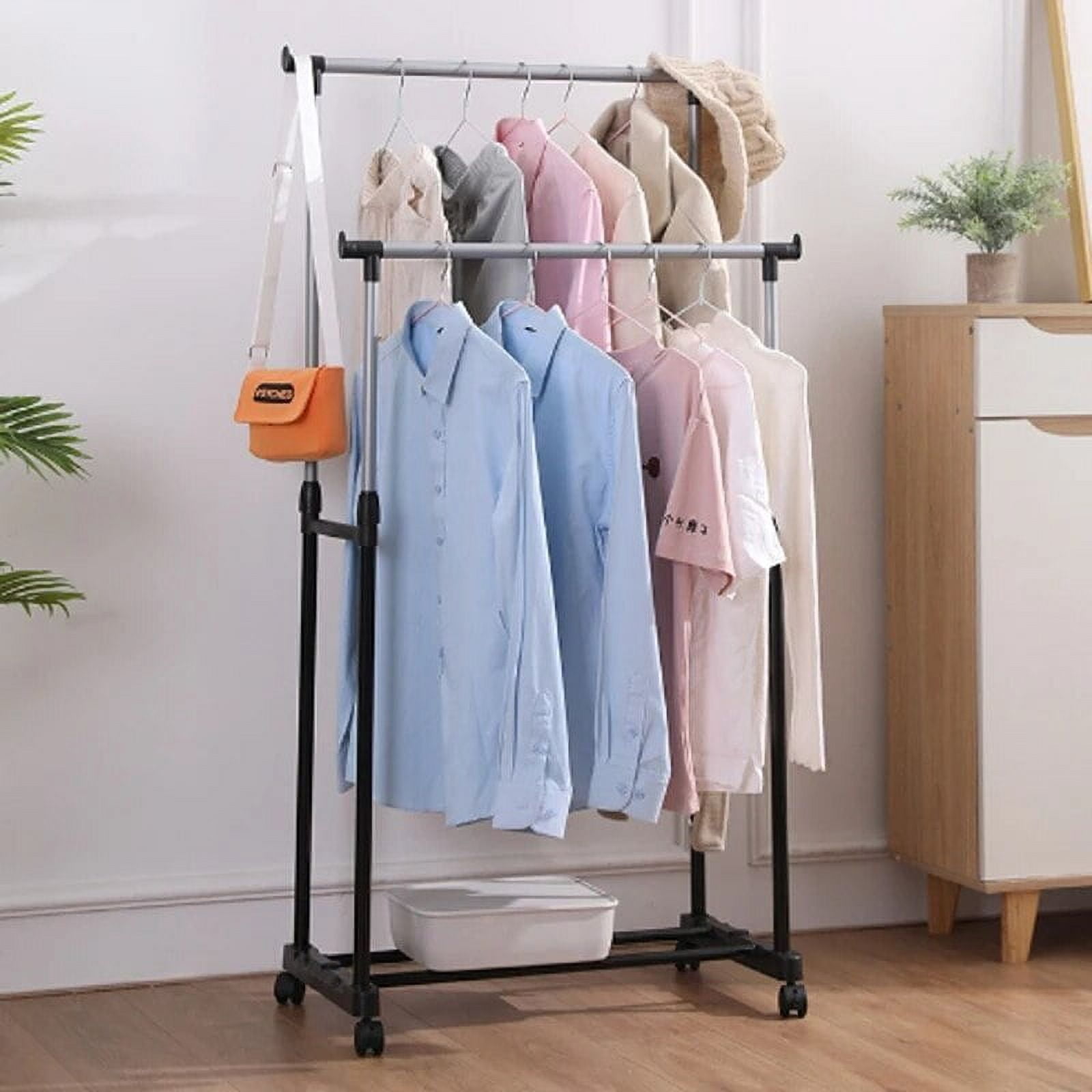 Simple Storage and Clothes Drying Rack, Balcony Clothes Drying Rack ...