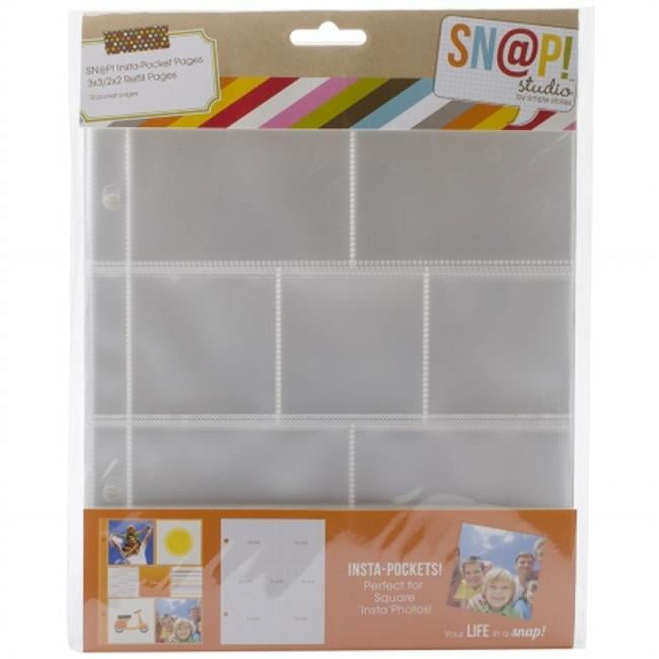 Simple Stories SNAP4072 Sn@p Insta Pocket Pages For 6 in. x 8 in ...