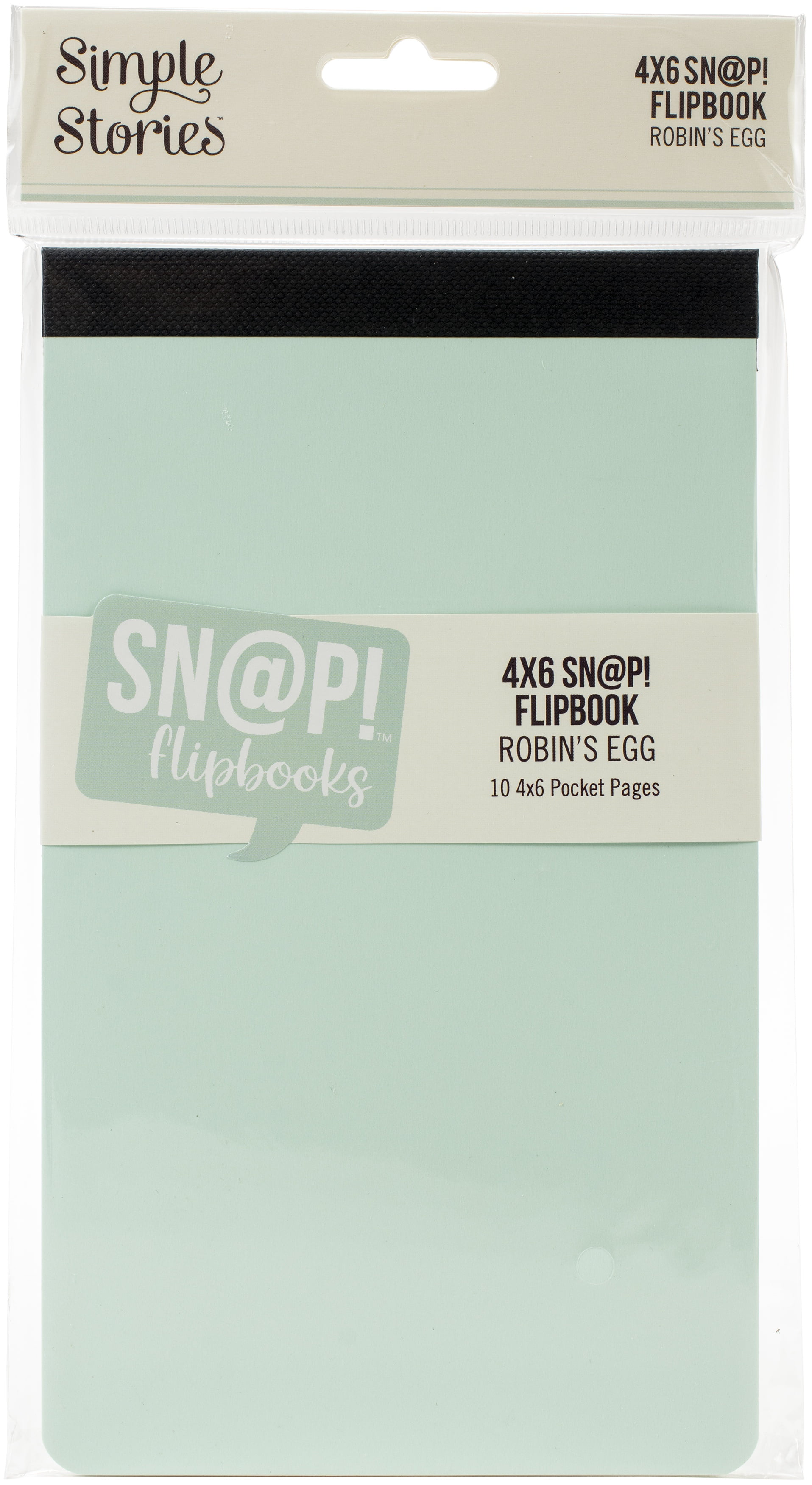 Simple Stories Sn@p! Flipbook 4"X6"-Robin's Egg - Walmart.com