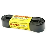 Simple Strap MP3MMBR 20' X 3mm X 40mm Heavy Duty Rubber Tie Down Straps ...