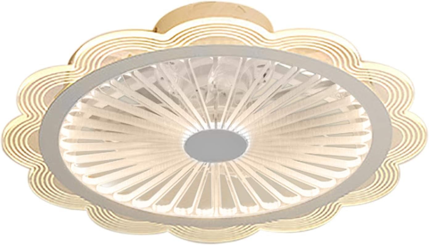 Simple Style Ceiling Fan, White Frame Ceiling Fan with Remote Control ...