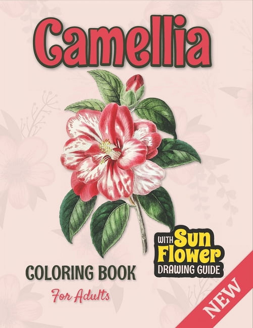 Simple Style Coloring Books: Camellia Coloring Book : A Coloring Gift ...