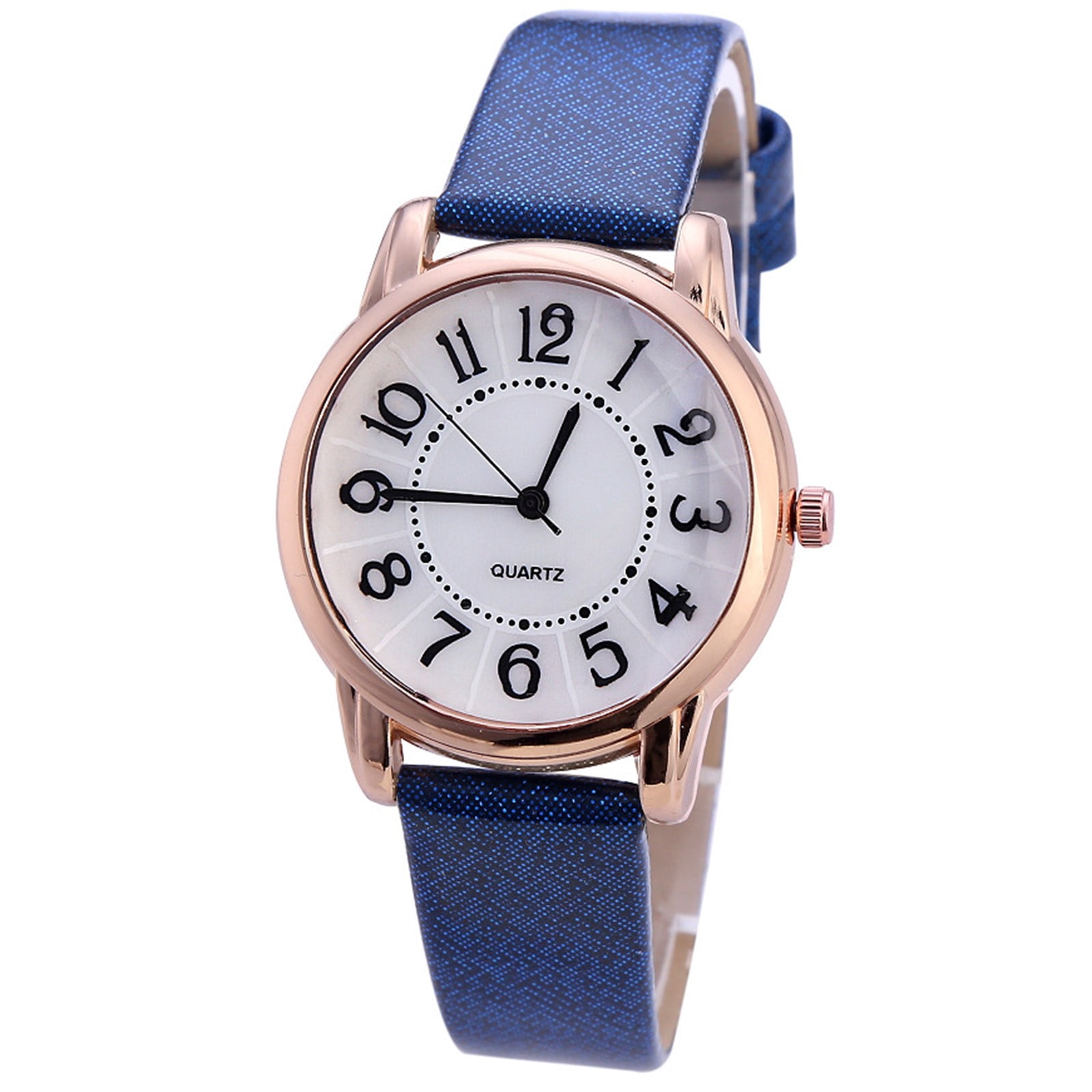 Simple Style White Back Multi-Colour Selectable Watches Ladies Digital ...