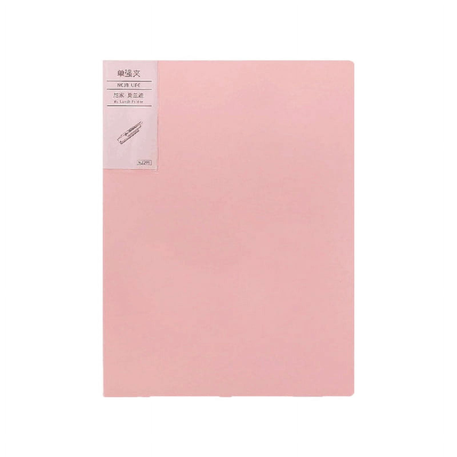 Simple Stylish Morandi Matte File Organizer A4 File Organizer Bag ...