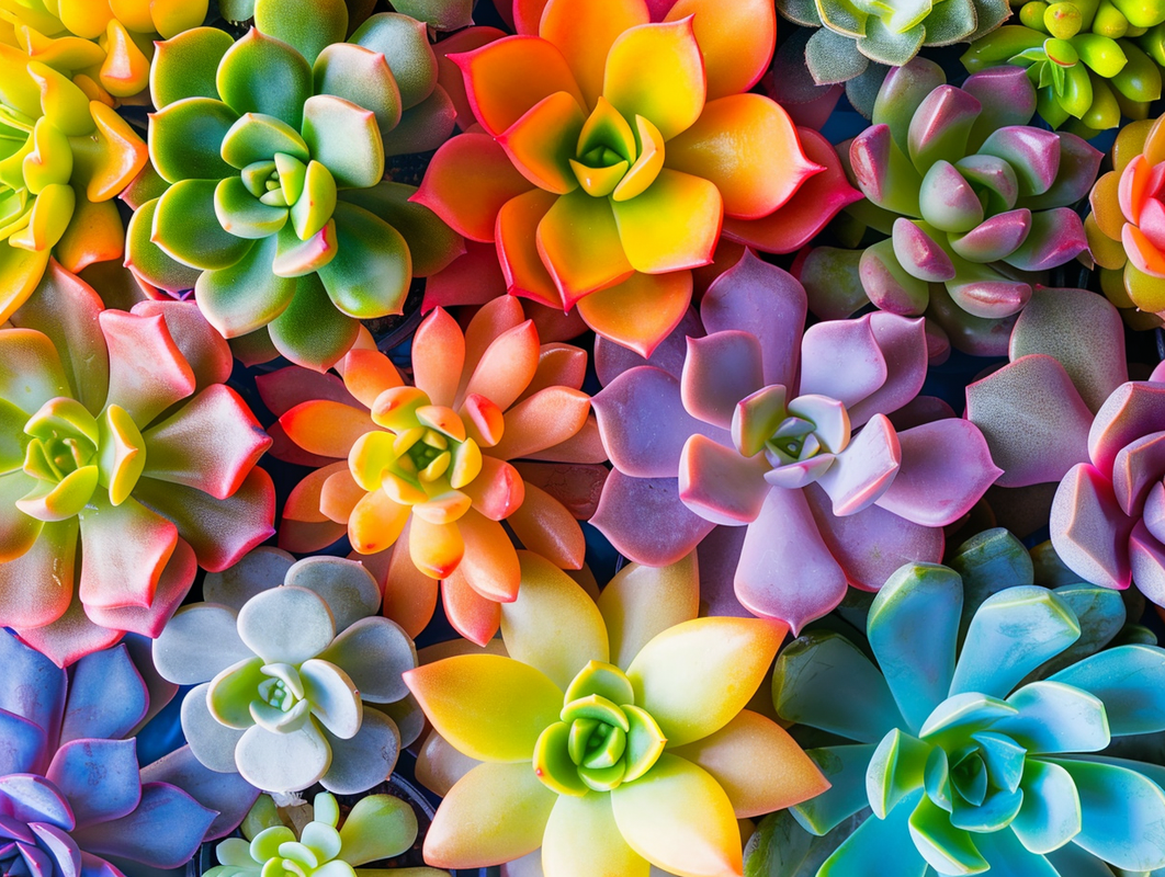 Simple Succulents - 300 Pieces Puzzles - Puzzles for Adults - Party ...