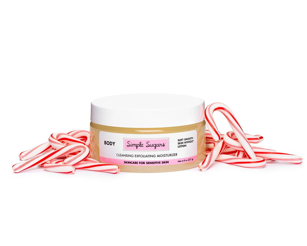 Simple Sugars 8oz Candy YPF5 Cane Body Cleansing Exfoliating ...