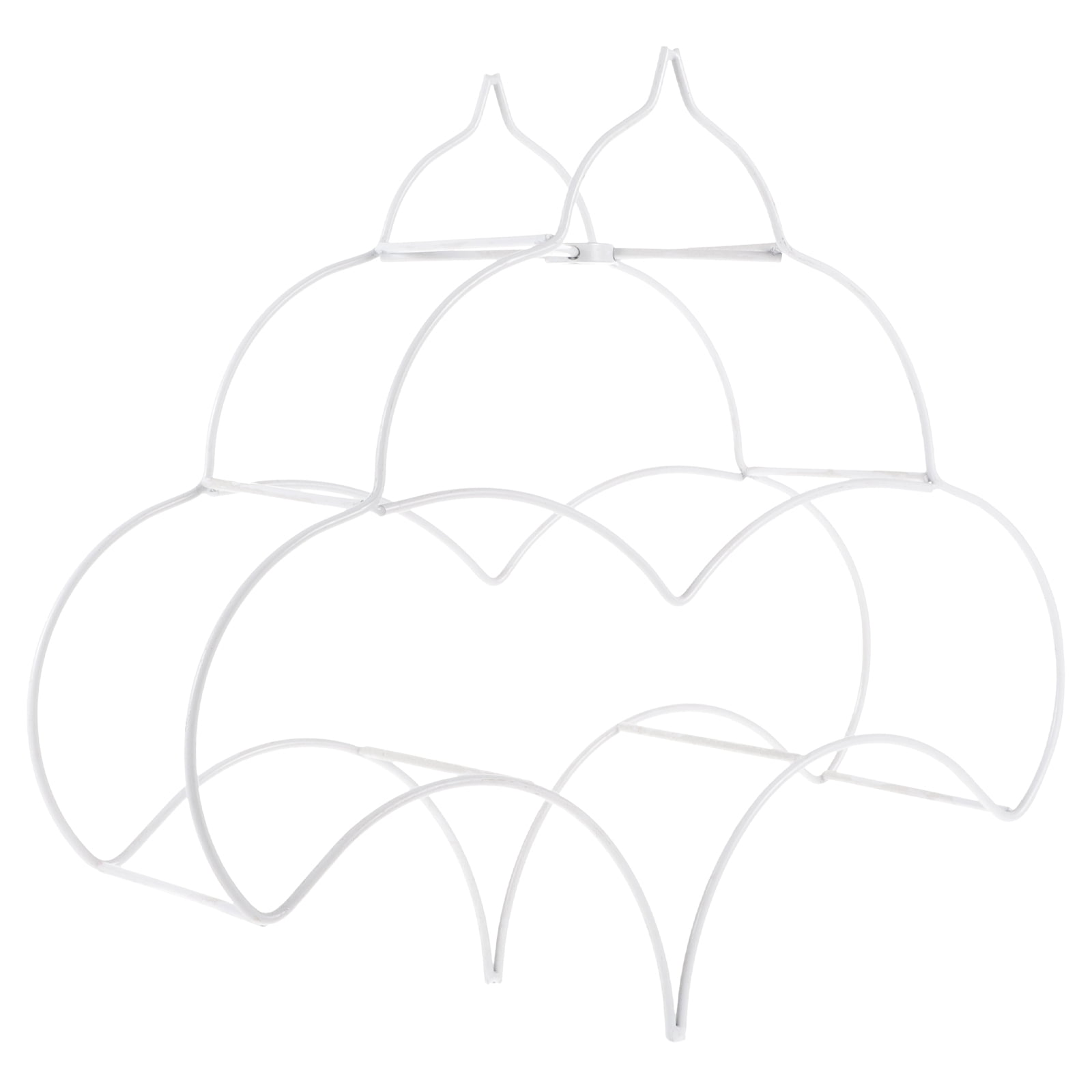 Simple Table Light Shade Frame Creative Desk Lampshade Frame DIY ...