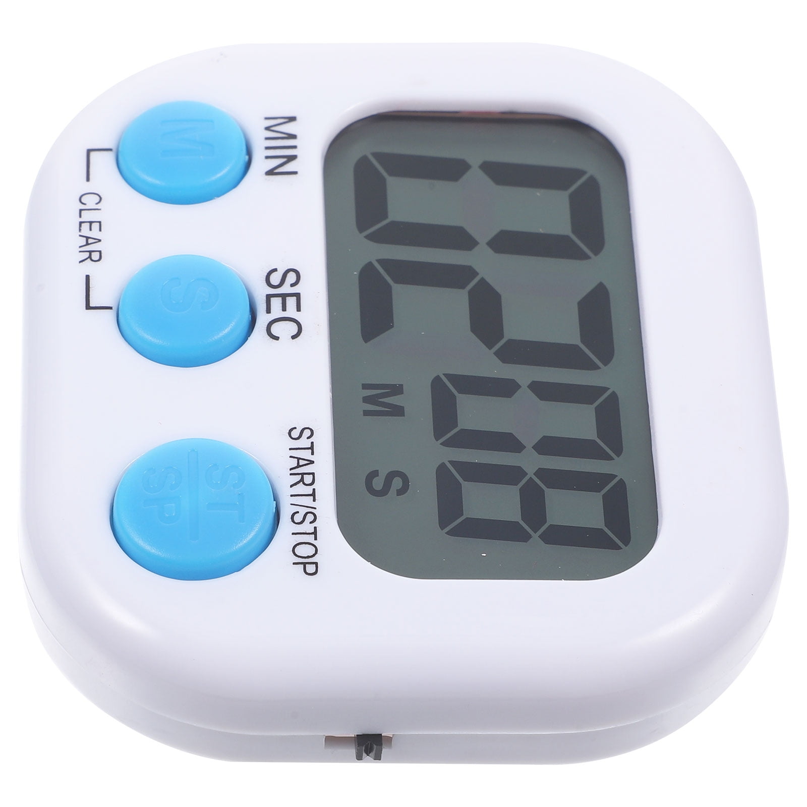 Simple Timer Small Digital Kitchen with Magnetic Back and On/off Switch ...
