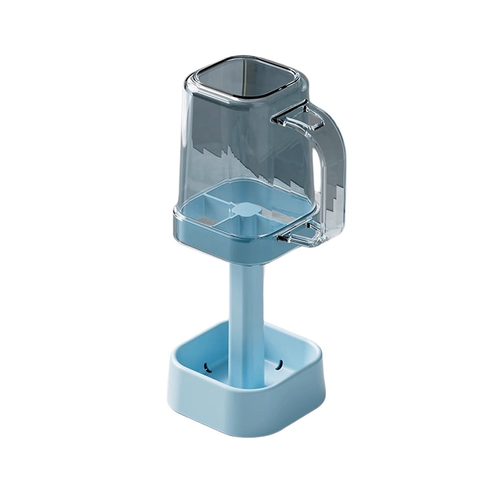 Simple Toothbrush Holder and Mouthwash Cup Set:Retractable Stylish ...