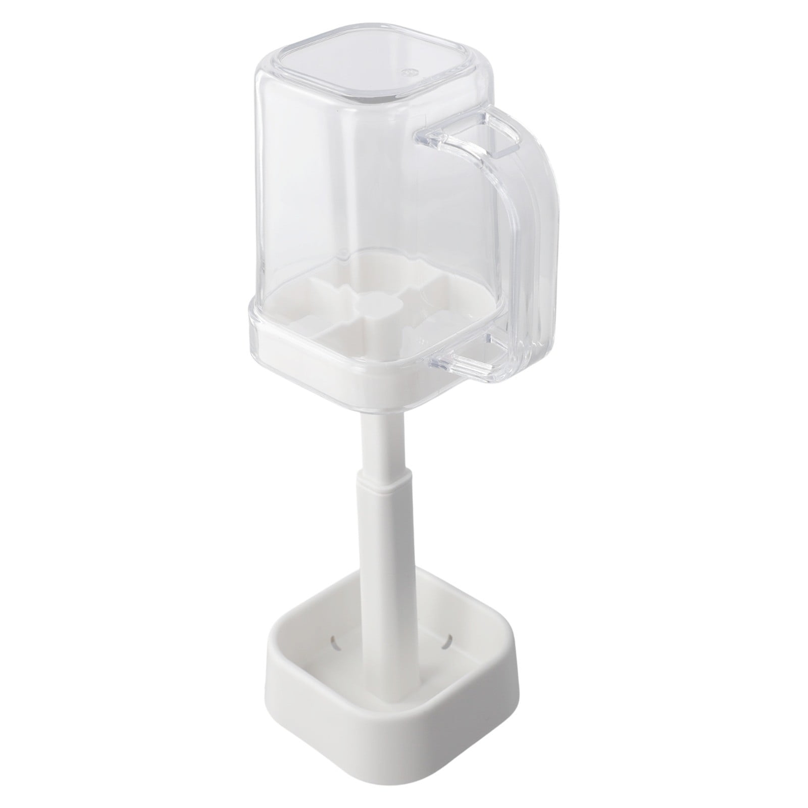 Simple Toothbrush Holder and Mouthwash Cup Set:Retractable Stylish ...