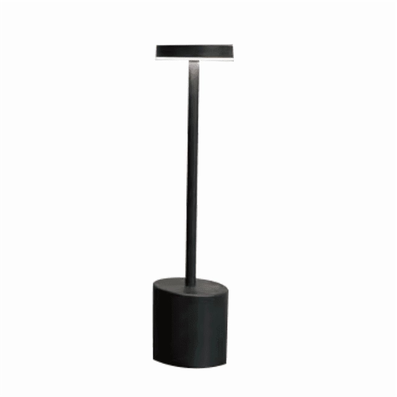 Simple Touch Sensor LED Table Lamp Rechargeable Desk Lamp 3Colors ...