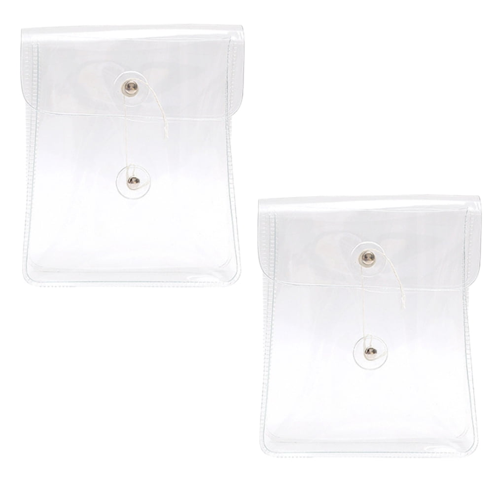 Simple Transparent Winding Storage Bag Portable Waterproof Pvc Small ...