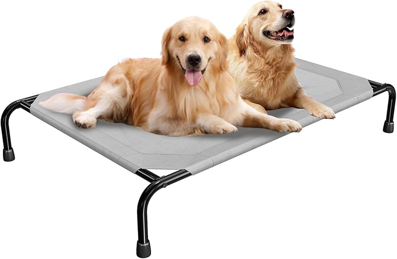 Simple Trending Dog Bed Raised for Extra Large Dog, Waterproof XL Pet ...