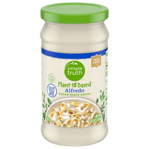 Simple Truth Alfredo Vegan Pasta Sauce - Walmart.com