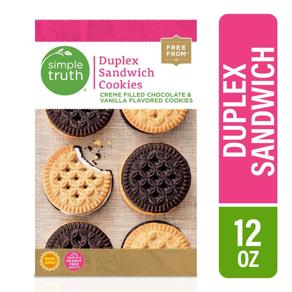 Simple Truth Duplex Sandwich Cookies 12 oz - Pack of 1 - Walmart.com