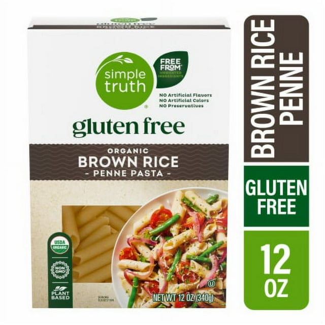 Simple Truth Gluten Free Brown Rice Penne Pasta - Walmart Business Supplies