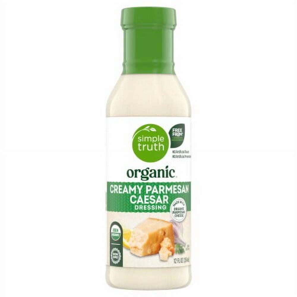 Simple Truth Organic Creamy Parmesan Caesar Dressing 12 fl oz - Walmart.com