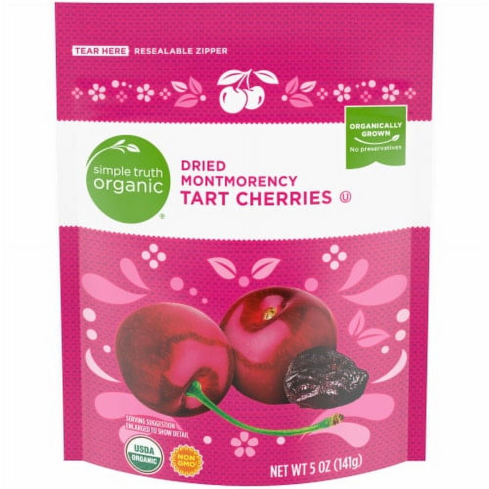 Simple Truth Organic Dried Montmorency Tart Cherries - 5 oz - Walmart.com