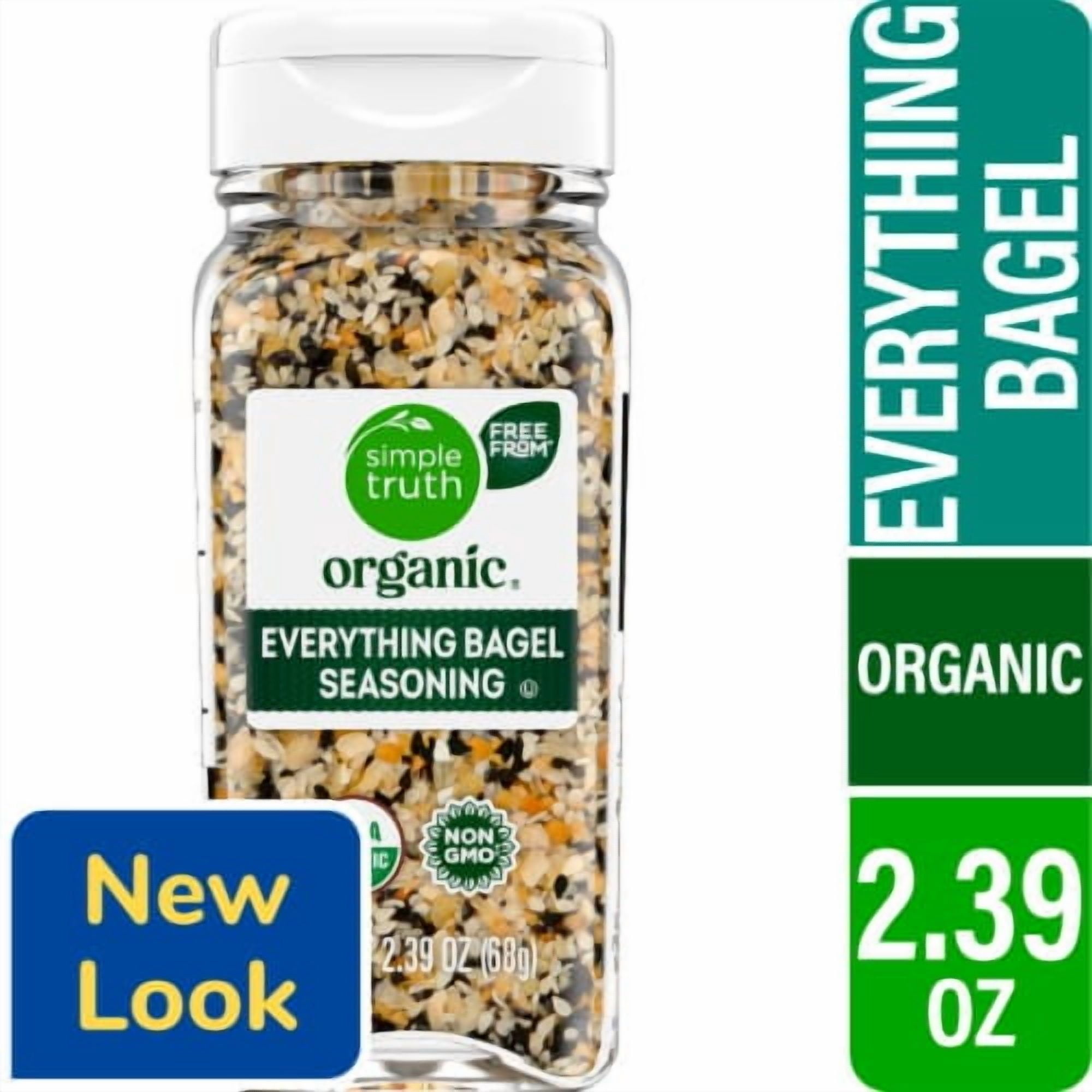 Simple Truth Organic Everything Bagel Seasoning 2.39 oz - Pack of 2 ...