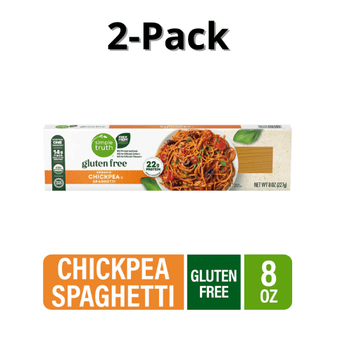 Simple Truth Organic Gluten Free Chickpea Spaghetti Pasta - Walmart.com
