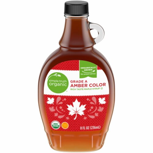 Simple Truth Organic Grade A Amber Color Maple Syrup-8 fl oz - Walmart.com