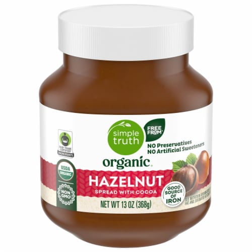 Simple Truth Organic Hazelnut Spread with Cocoa - 13 oz - Walmart.com