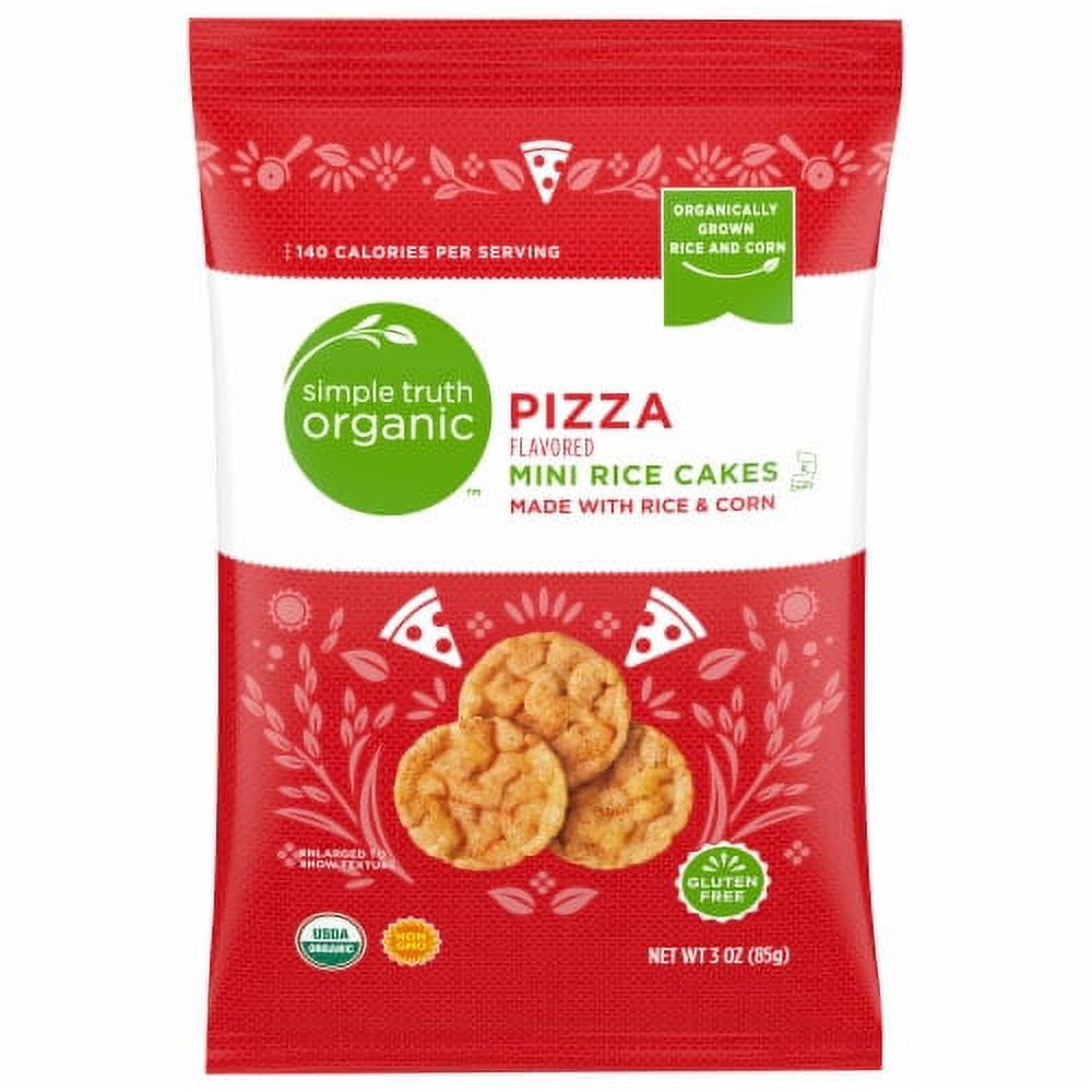Simple Truth Organic Pizza Flavored Mini Rice Cakes 3 oz - Walmart.com