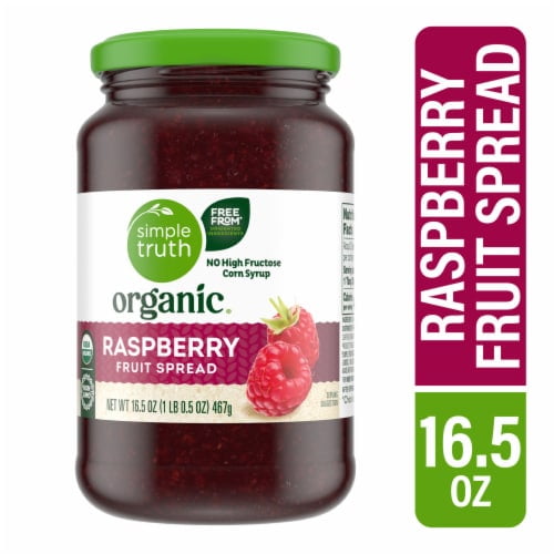 Simple Truth Organic Raspberry Fruit Spread - 16.5 oz - Walmart.com