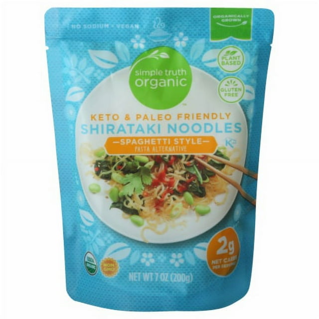 Simple Truth Organic Shirataki Spaghetti Style Noodles - 7 oz - Walmart.com