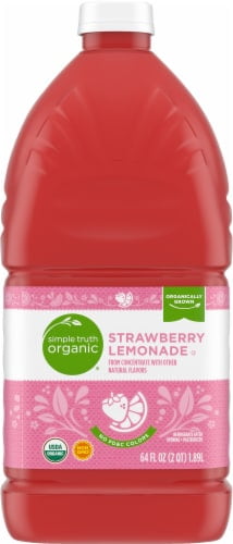 Simple Truth Organic Strawberry Lemonade - 64 fl oz - Walmart.com