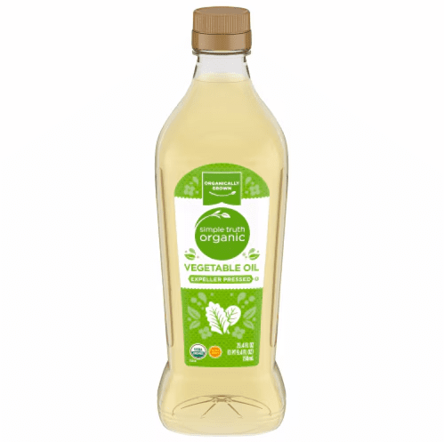 Simple Truth Organic Vegetable Oil -- 25.4 fl oz - Walmart.com