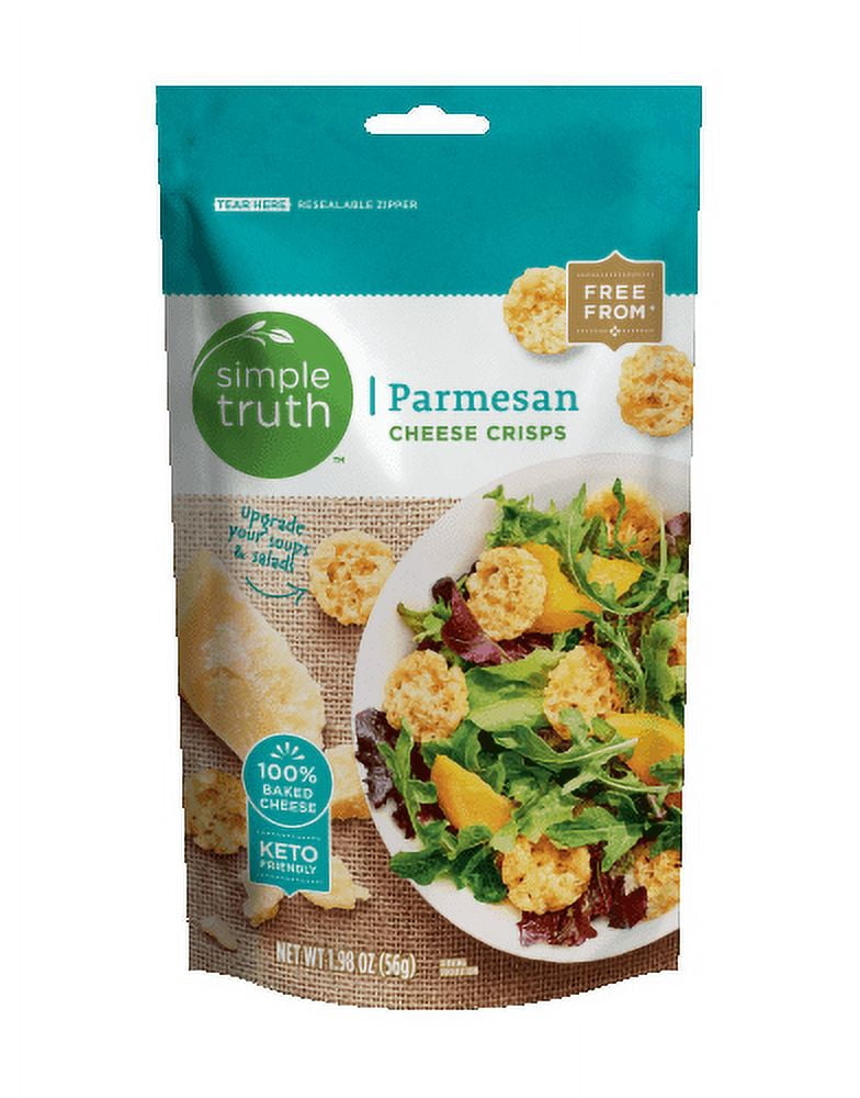 Simple Truth Parmesan Cheese Crisps 1.98 oz - Walmart.com