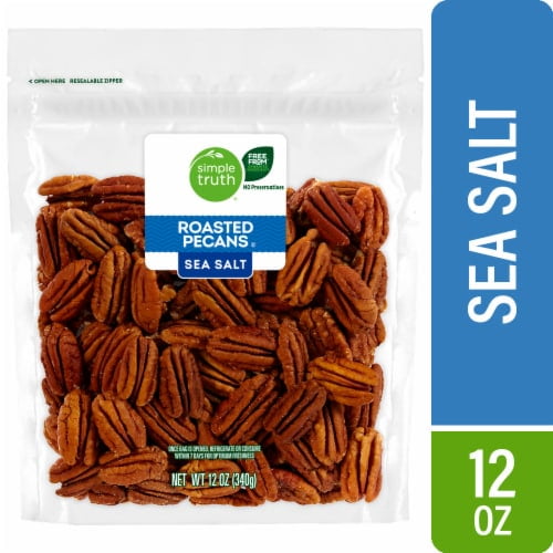 Simple Truth Sea Salt Roasted Pecans - Walmart.com