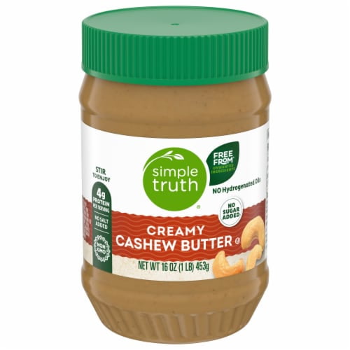 Simple Truth Smooth Cashew Butter - 16 oz - Walmart.com