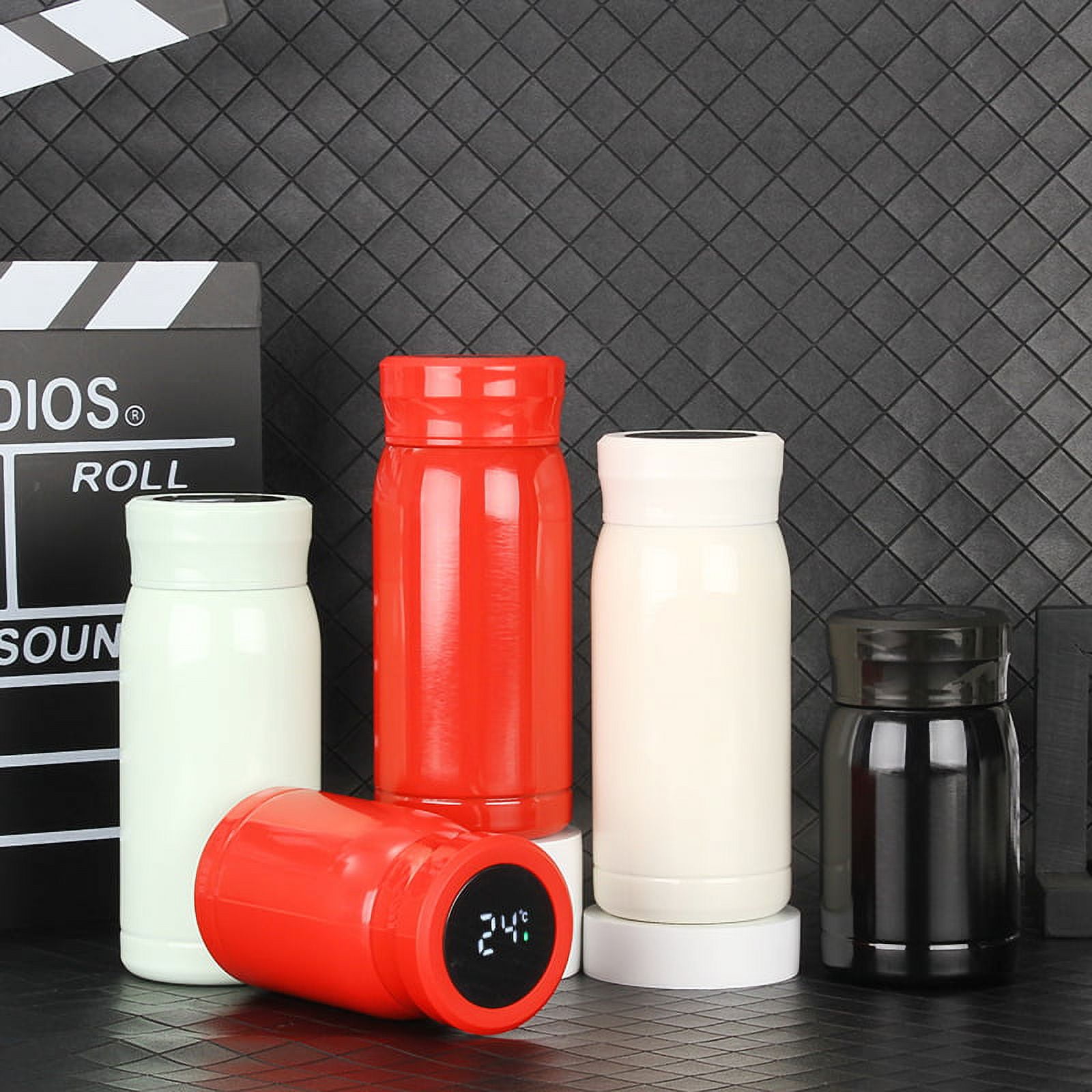 Simple Vacuum Insulation Cup Temperature Display Girls Gift Thermal Cup ...