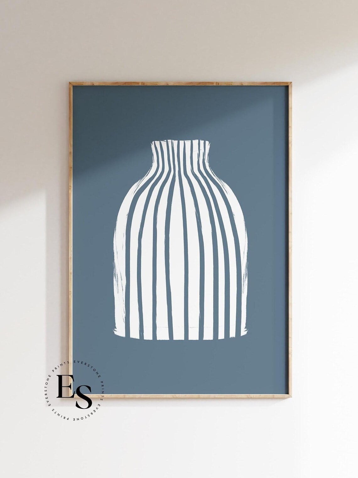 Simple Vase Print, Abstract Vase Art, Ceramic Vase Print, Minimalist ...