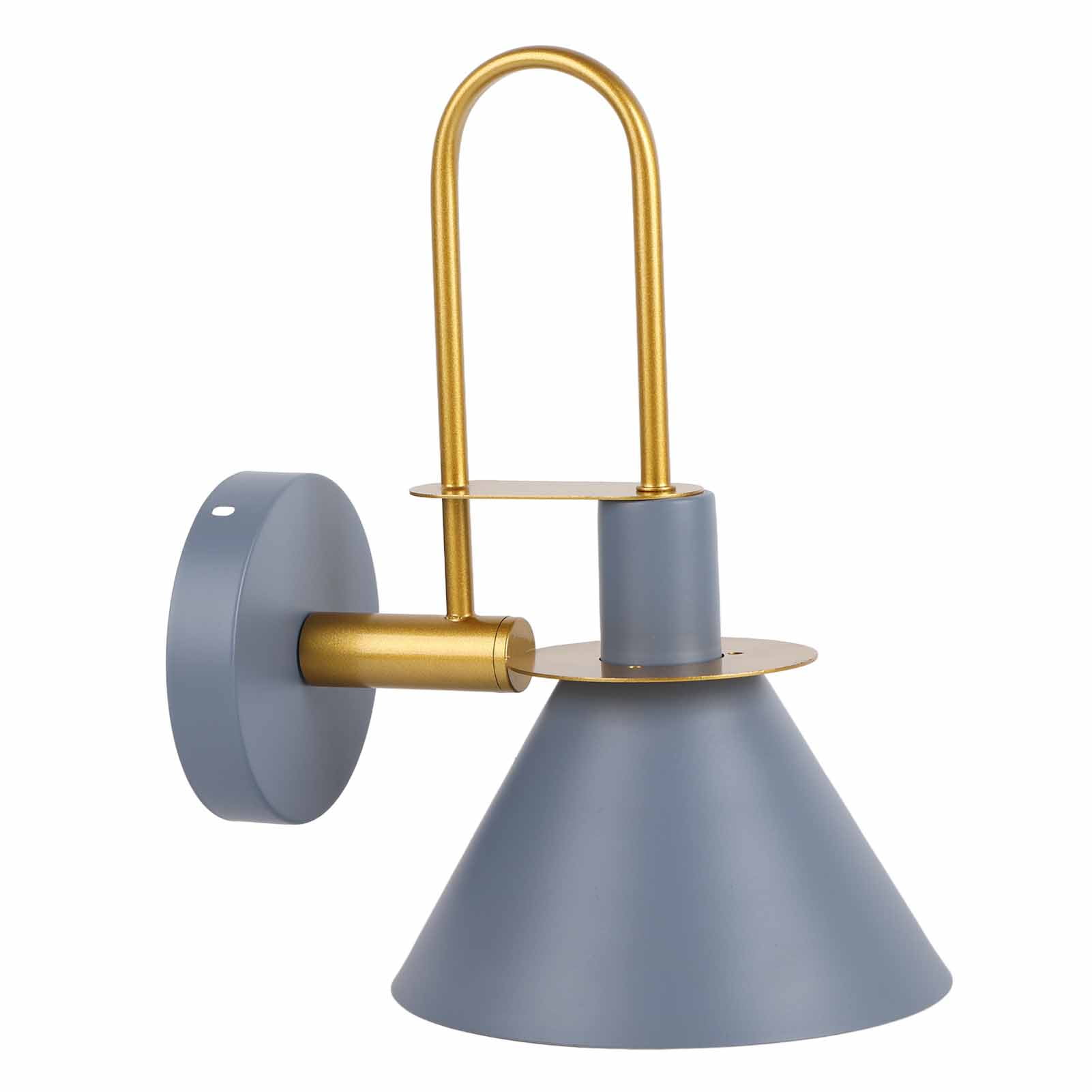 Simple Wall Sconce for Stairs, Unique Color Matching Matte Black Finish ...