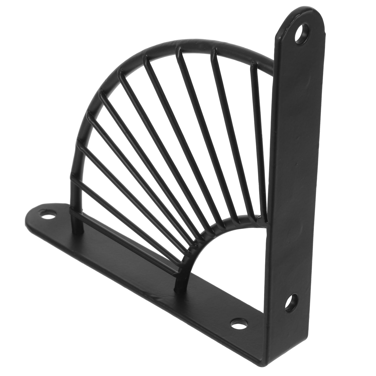Simple Wall-mounted Shelf Metal Storage Rack Partition Iron Z-shaped ...