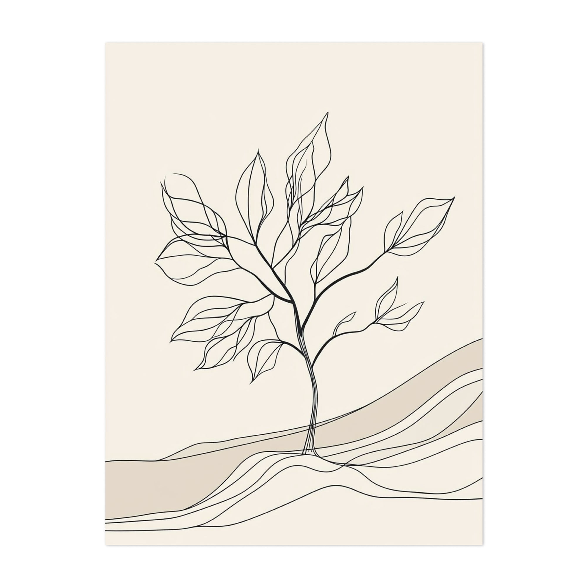 Simple Yet Striking Minimalist Floral Line Art - Line Drawing Line Art ...
