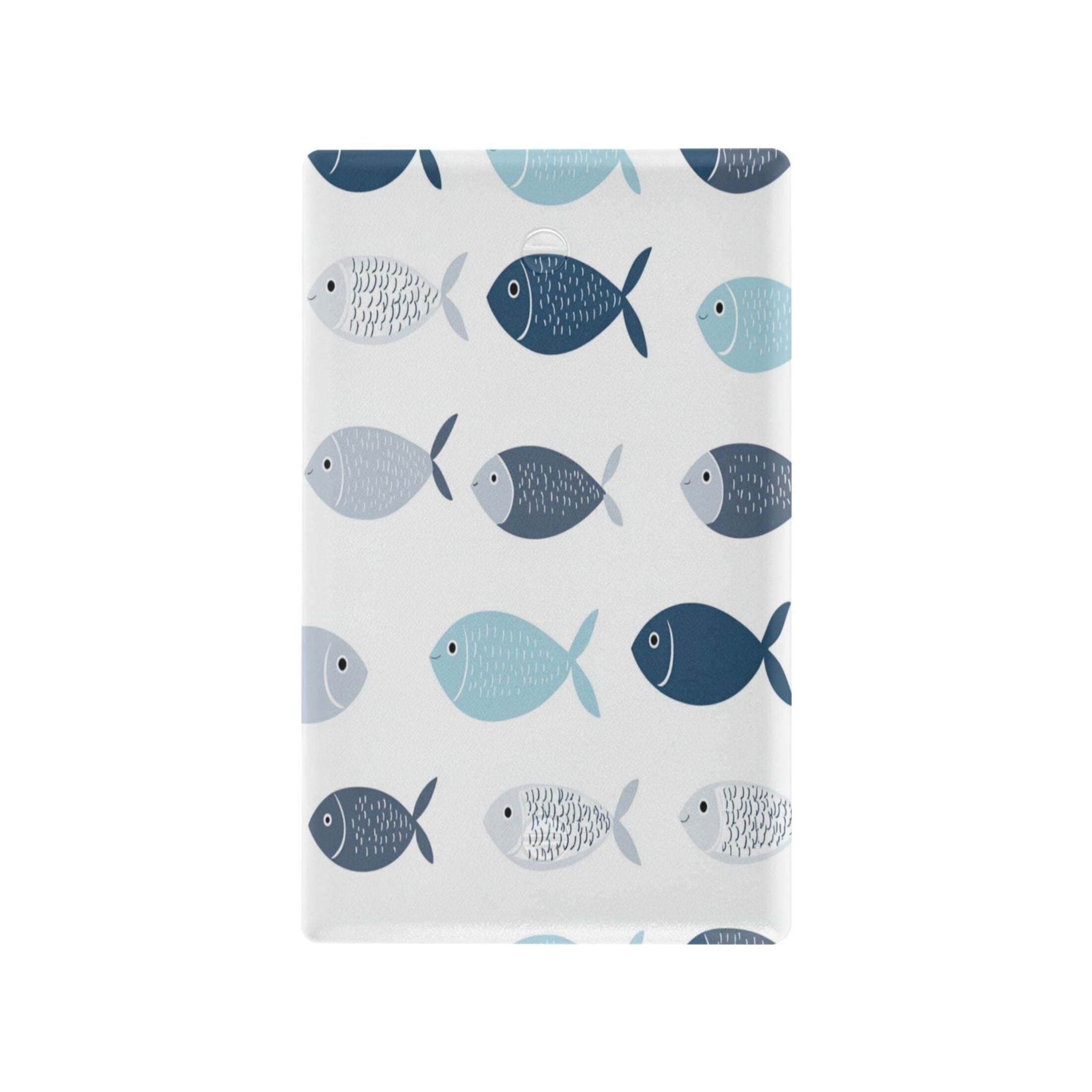 Simple and Cute Fish Light Switch Cover Switch Plate Outlet Cover Plug ...
