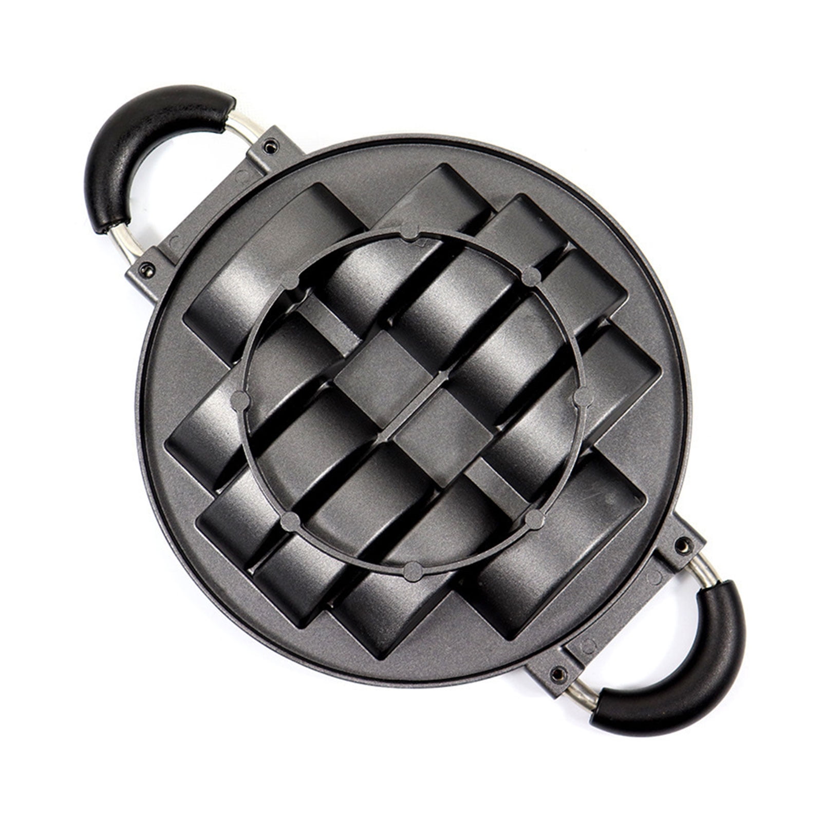 Simple and Lovely 10 Hole Cast Aluminum Pans Cake Cooking Pans ...