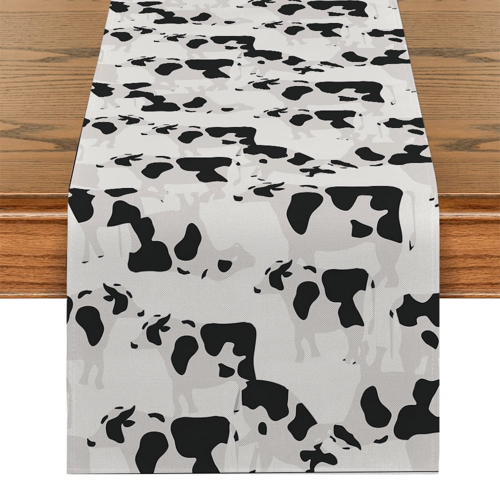 Simple and Modern Animal Pattern Table Runners Dresser Table r Reusable ...
