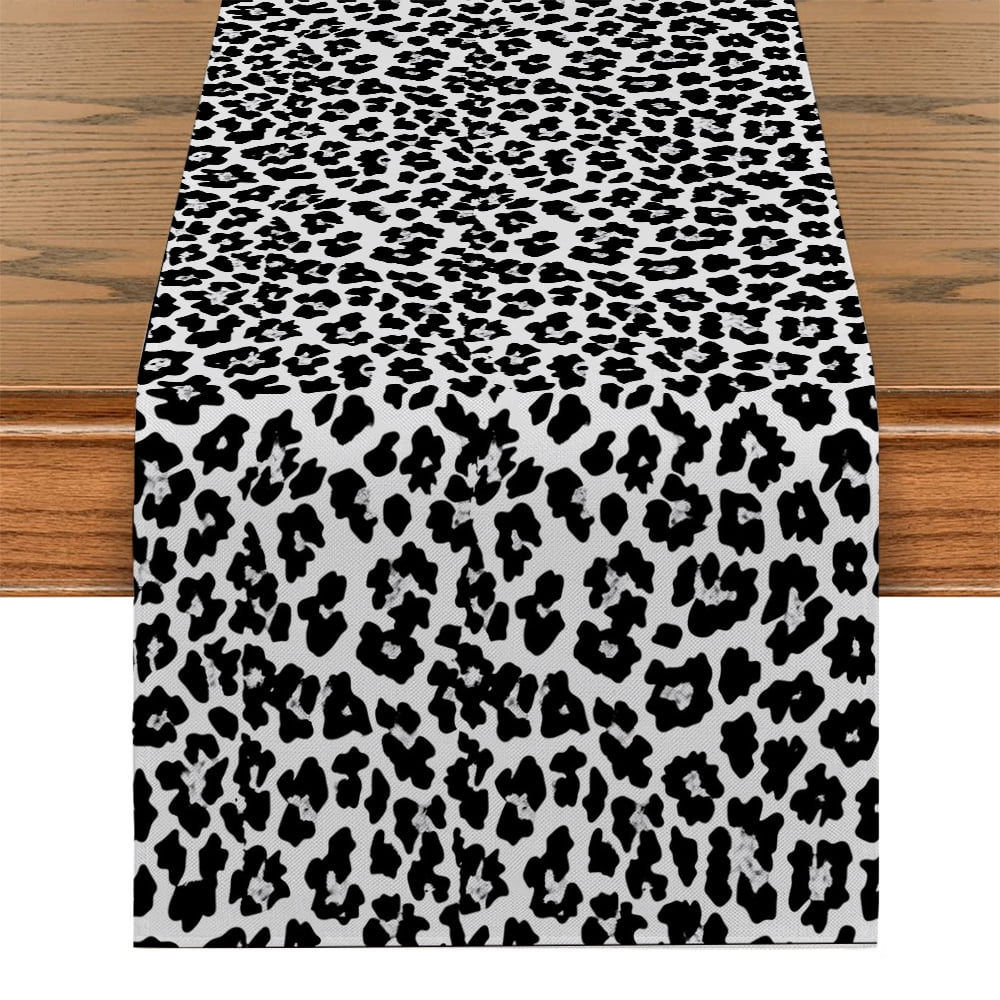 Simple and Modern Animal Pattern Table Runners Dresser Table r Reusable ...