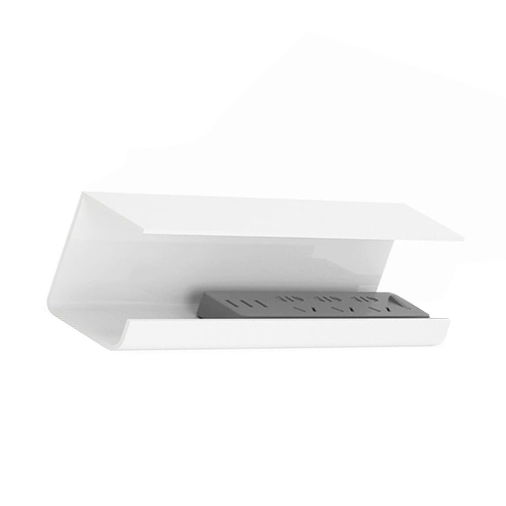 Desk Cable Tray Wall Mounted Wire Storage Plastic Cable Management Tray ...