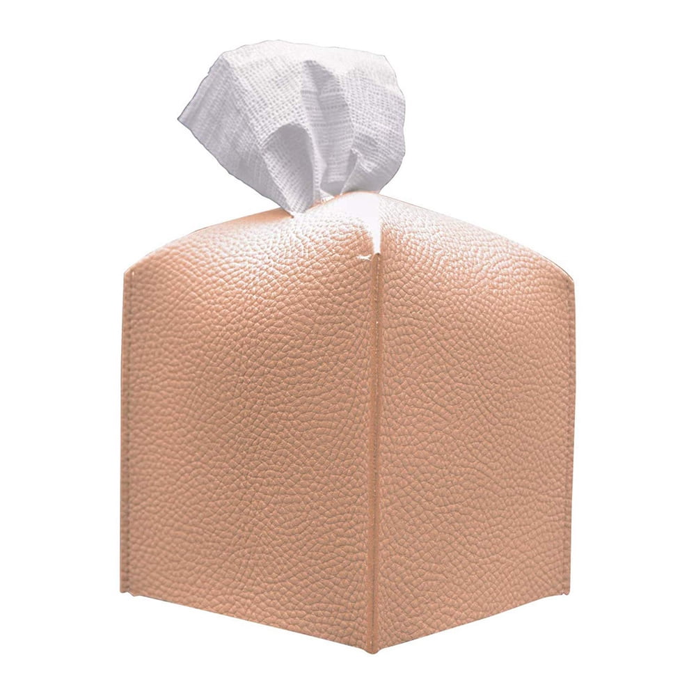 Simple and fashionable household tissue bag leather tissue storage bag ...