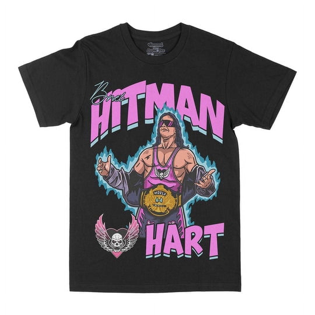 Simple but easy to combine with many different types of outfits, Bret "Hitman" Hart Graphic Tee ...
