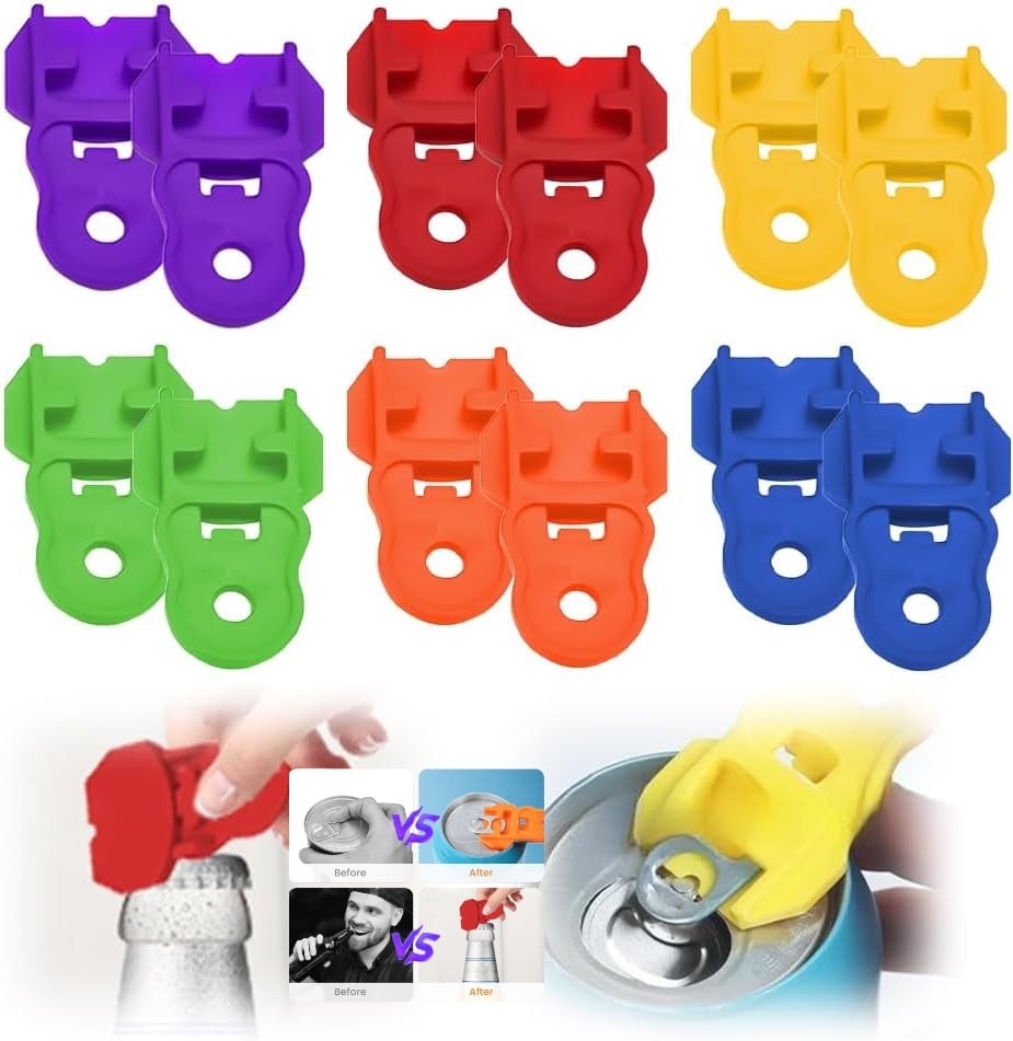 Simple can opener, 2025 Upgraded Easy Can Opener Soda Beer Can Opener ...