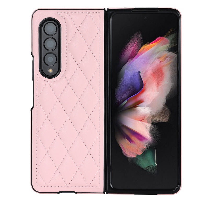 Simple fashion folding phone leather case for Samsung Z fold 4 ...