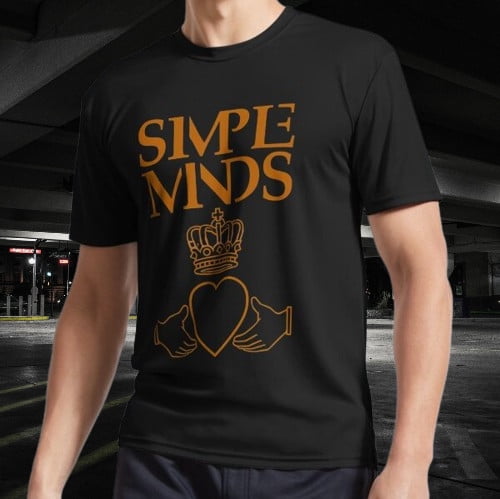 Simple minds logo classic t shirt essential Logo T-Shirt Funny Size S ...