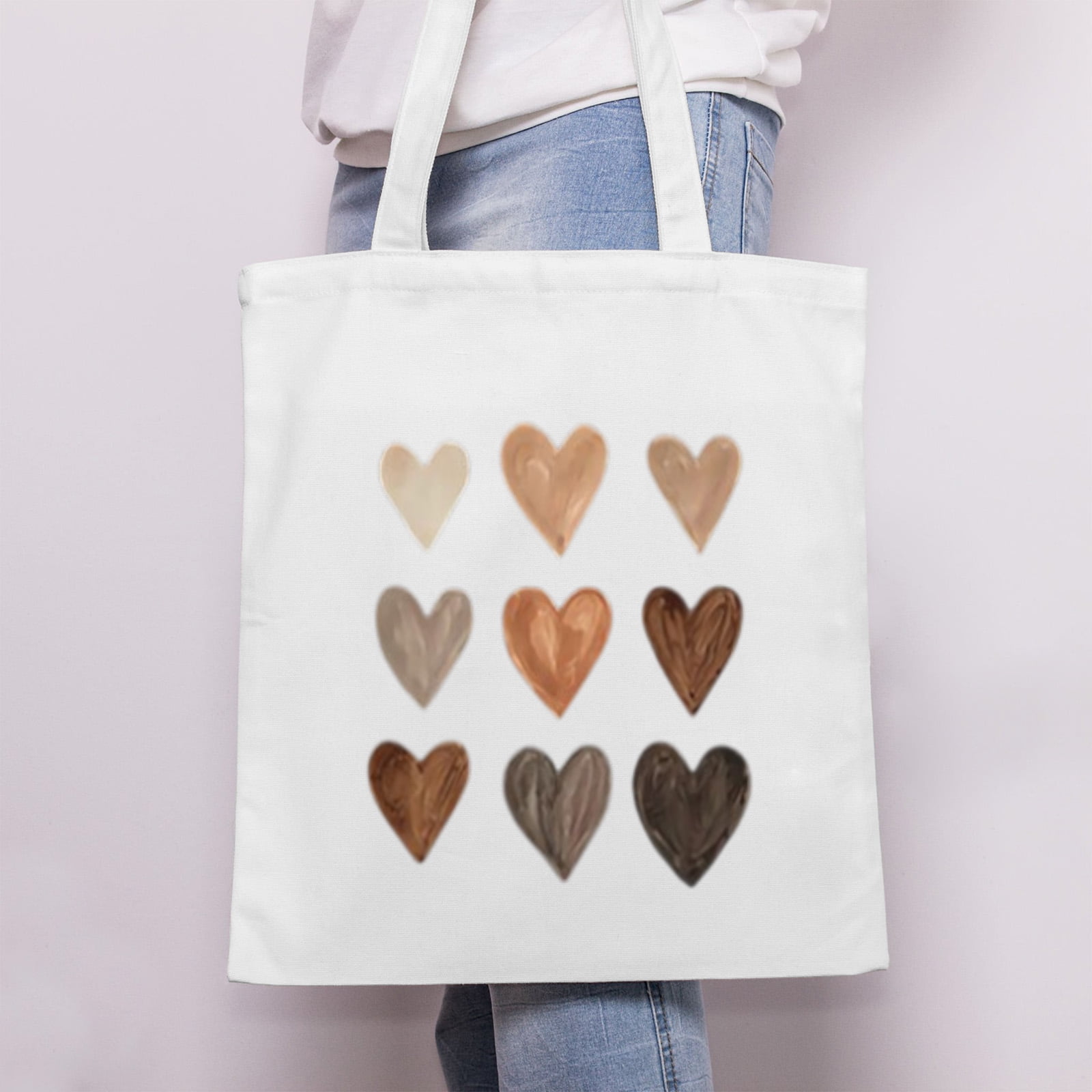 Simple pattern Customizable Eco-Friendly Canvas Tote Bag – Reusable ...